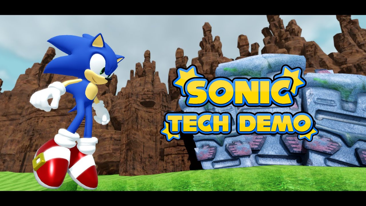 Working on Sonic Tech Demo - YouTube