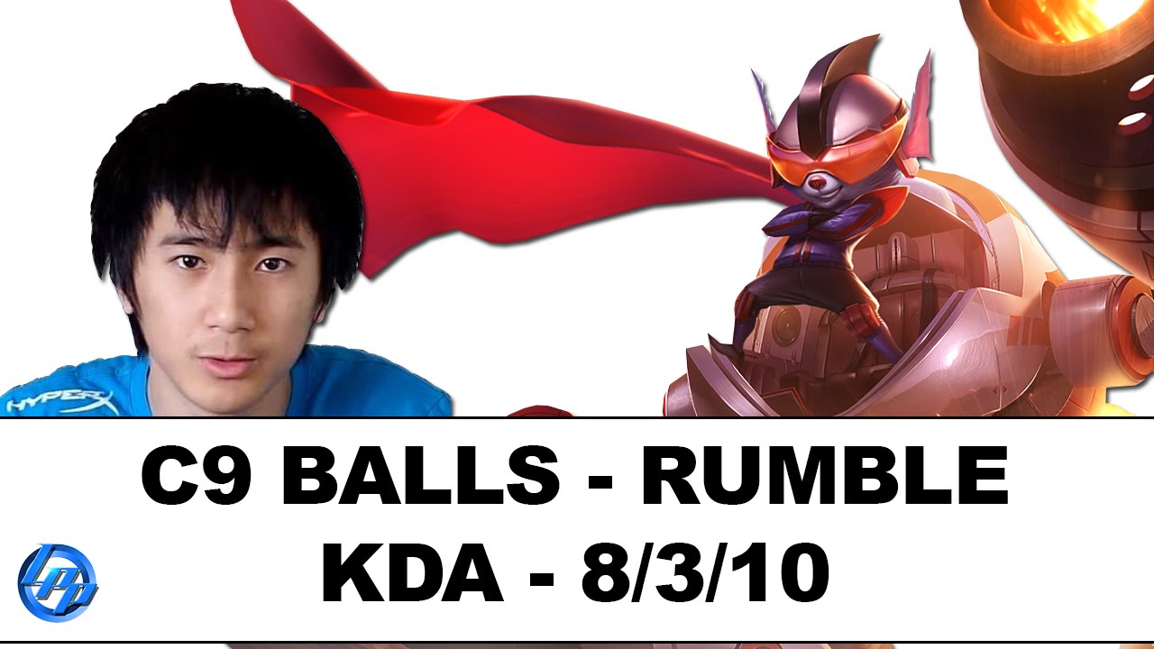 C9 Balls - Rumble vs Shyvana - NA SoloQ - YouTube