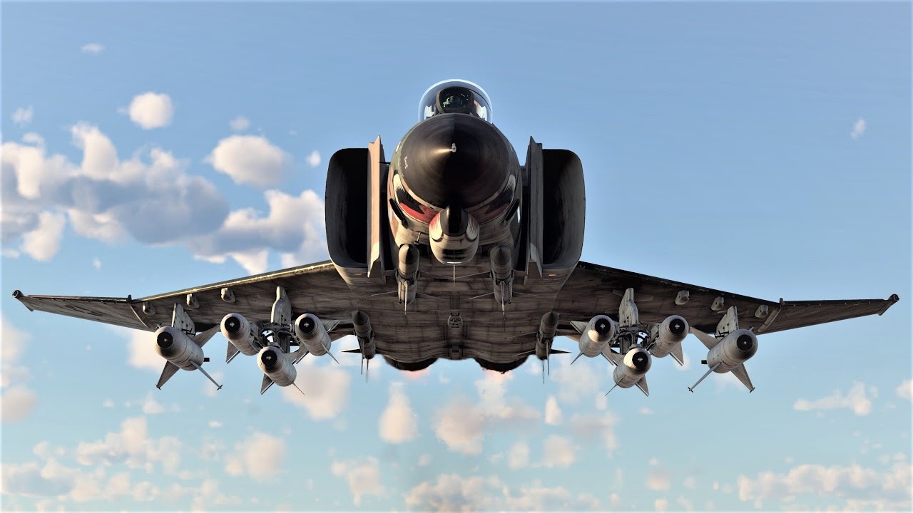 One Aircraft With Eight CAS Guided Weapons (War Thunder) - YouTube