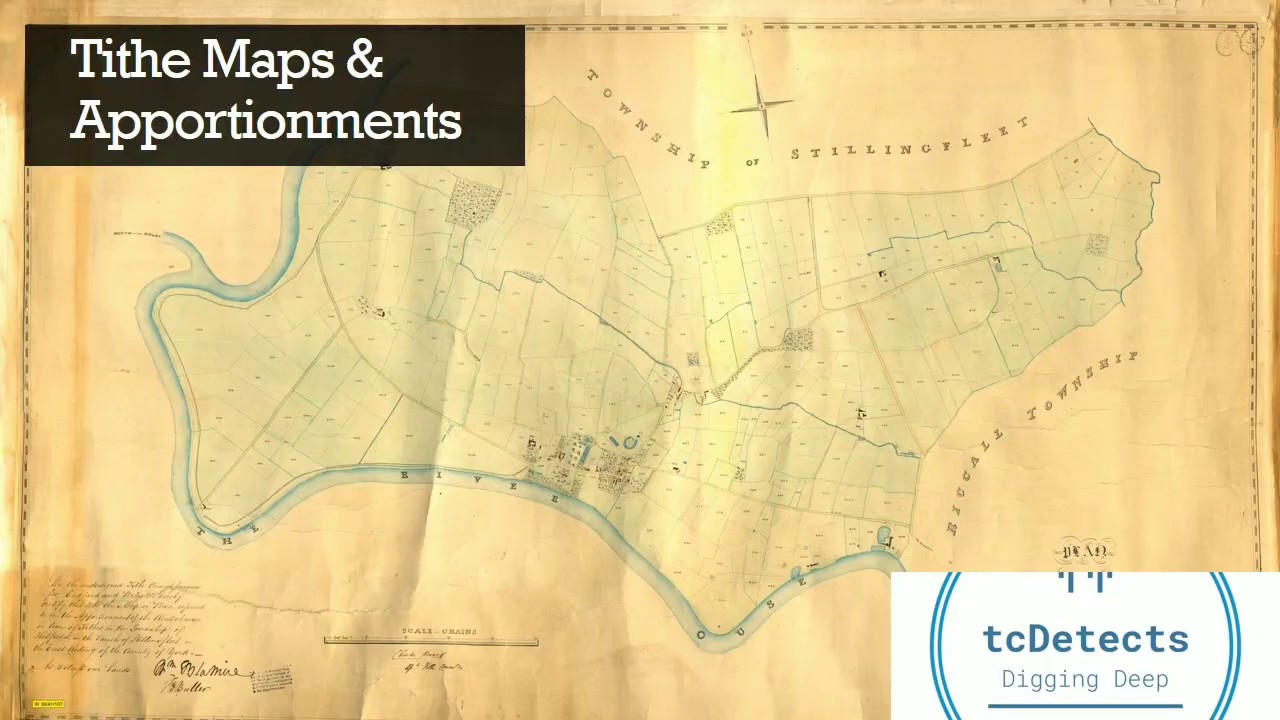 Tithe Map research with tcDetects - YouTube