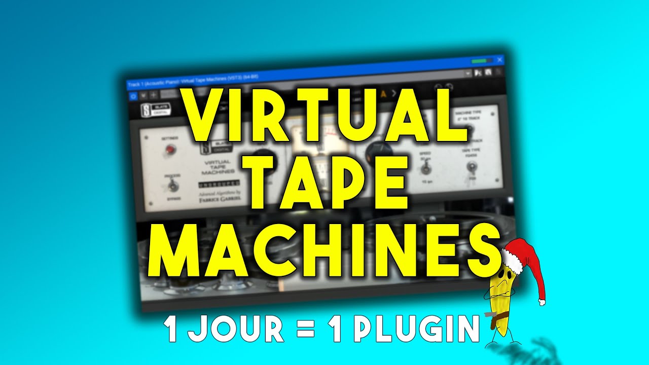 1 JOUR / 1 PLUGIN : Virtual Tape Machines - YouTube