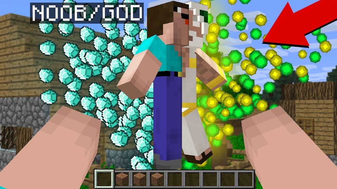 NOOB REJOINED WITH GOD! In Minecraft : NOOB vs PRO - YouTube