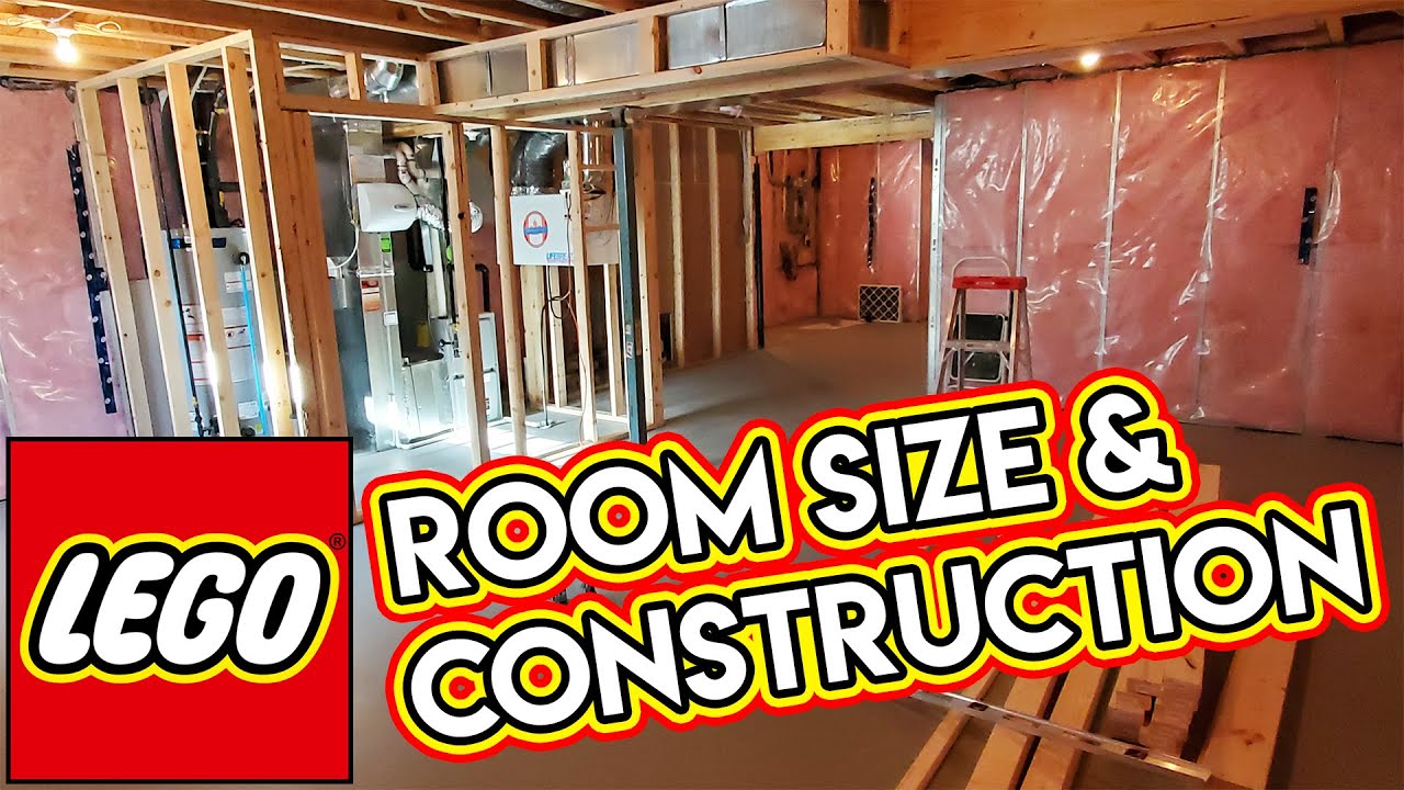 LEGO Room Construction Update & Size Analysis - YouTube