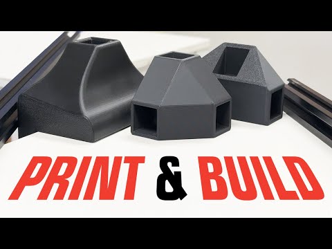 We Made Tinker Toys for Adults | 3D Printed Extrusion Brackets