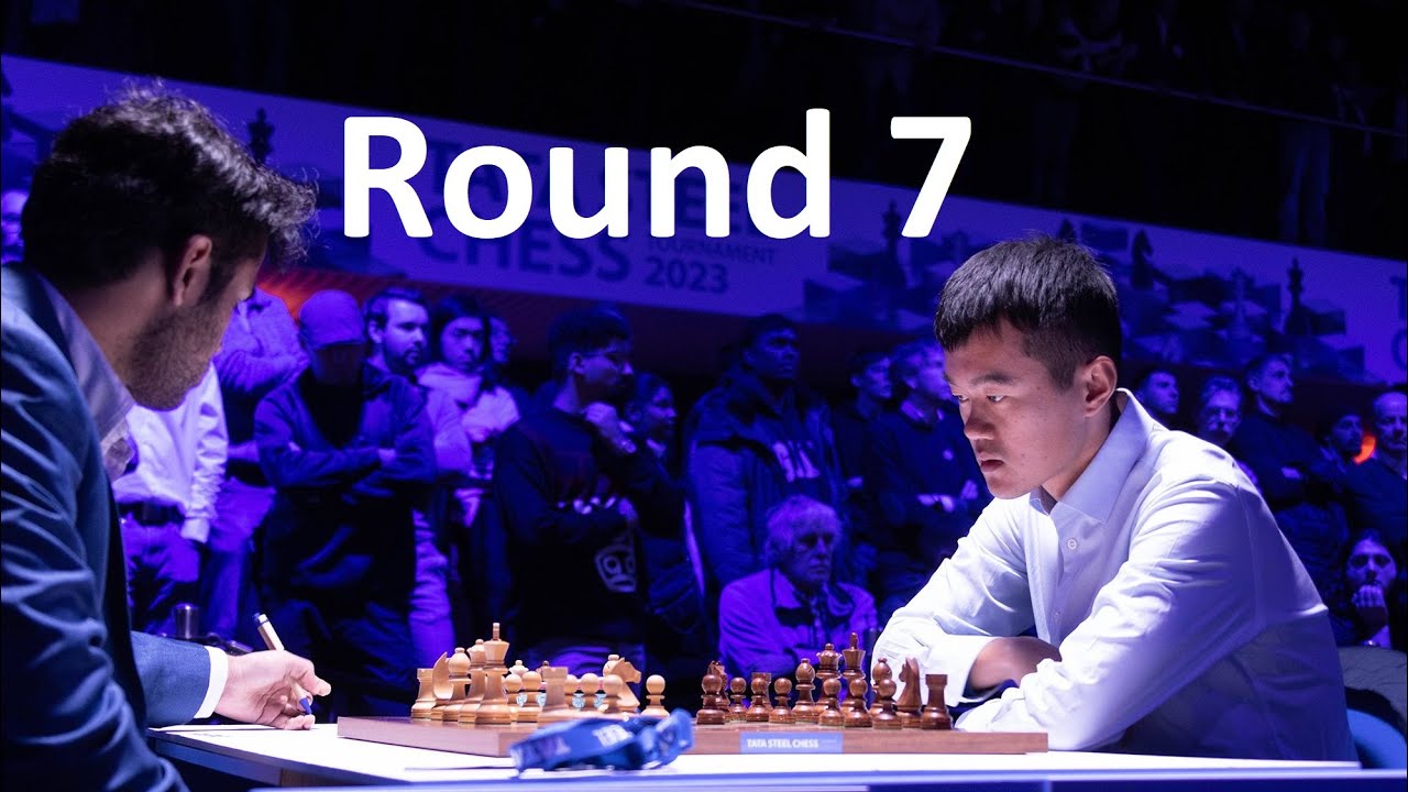 Nepomniachtchi Ian vs Ding Liren (World Chess Championship 2023 round 7 ...