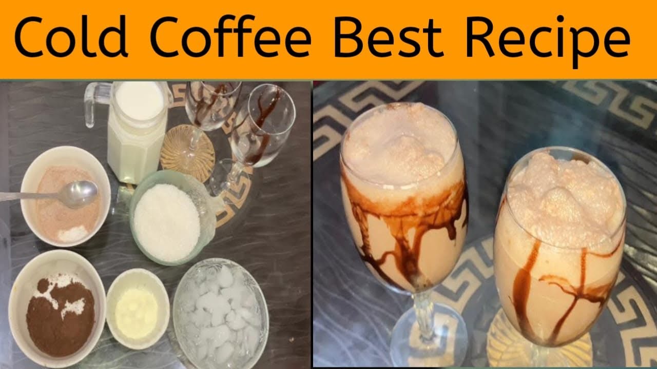 Cold Coffee Best Recipe|Resturant Style Cold Coffee At Home|Best And ...