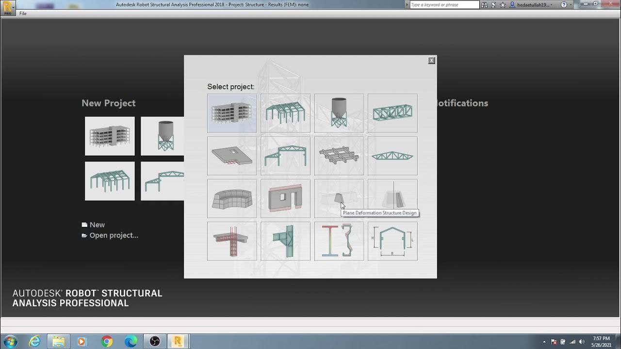 01. Autodesk Robot Structural Analysis professional Tutorials ...