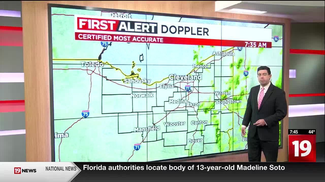 Northeast Ohio weather: Dull start to weekend, brighter to finish - YouTube