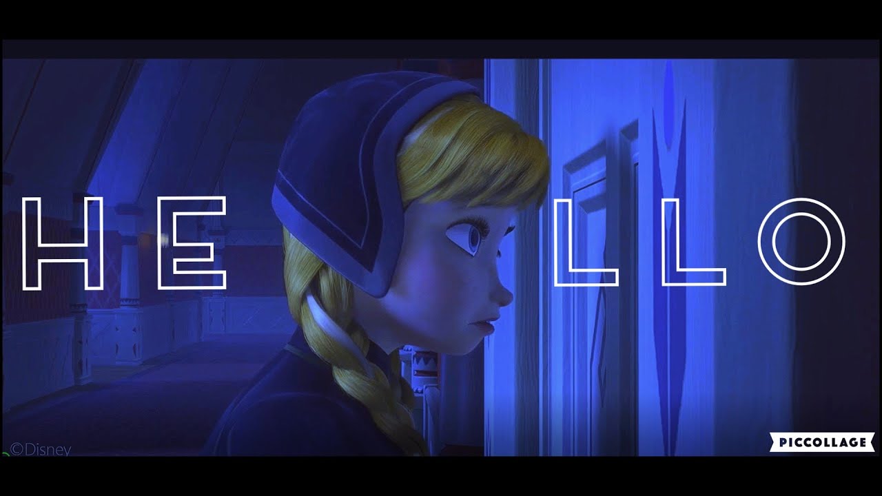 Hello -Elsa and Anna AMV - YouTube