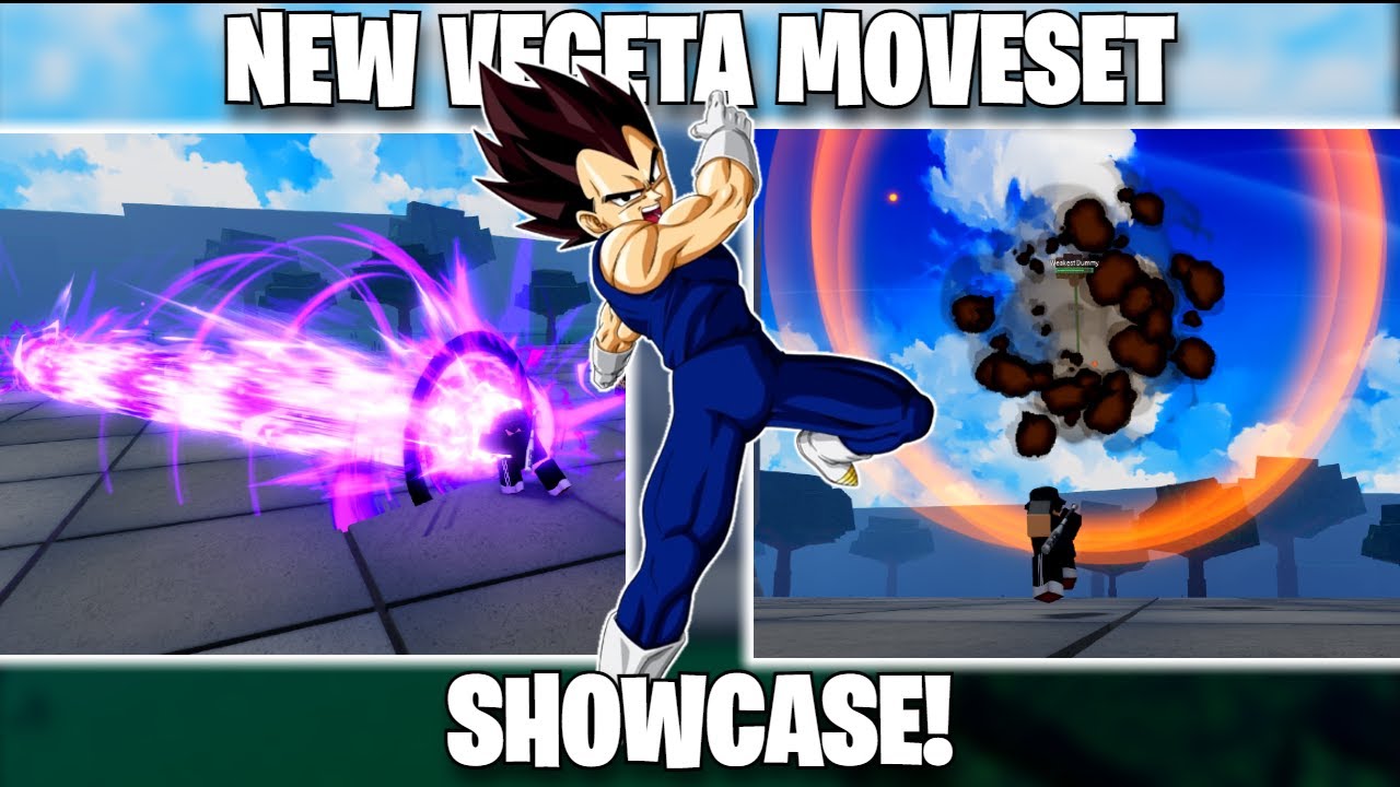 NEW VEGETA Moveset ADDED Into Ki Battlegrounds! - YouTube