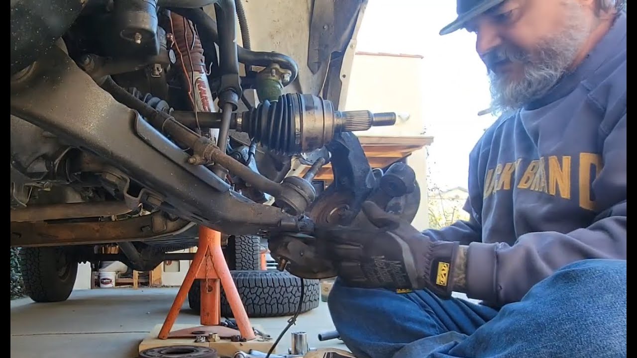 Lower Ball Joints - '04 4x4 Astro (the short version) - YouTube
