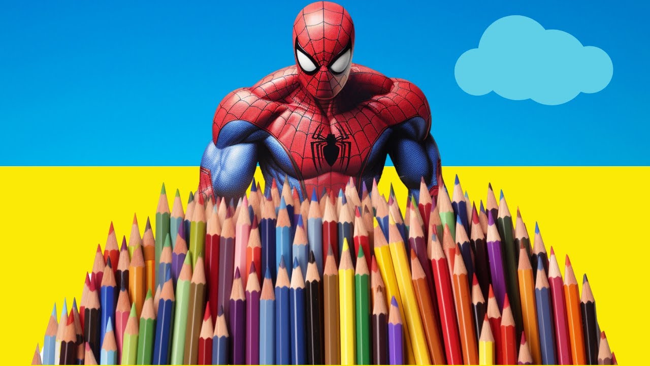 Spider Man Coloring Page Extravaganza Embark on an Artistic Marvel ...