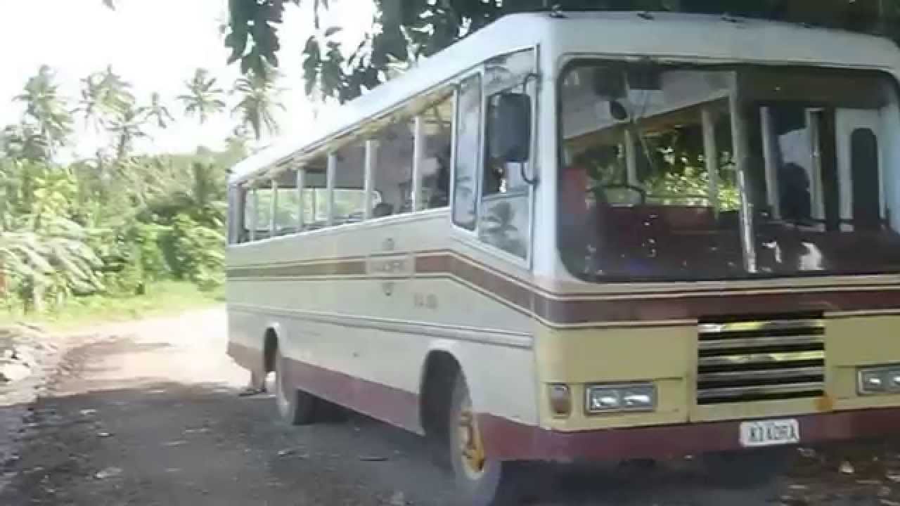 a Fijian bus - YouTube