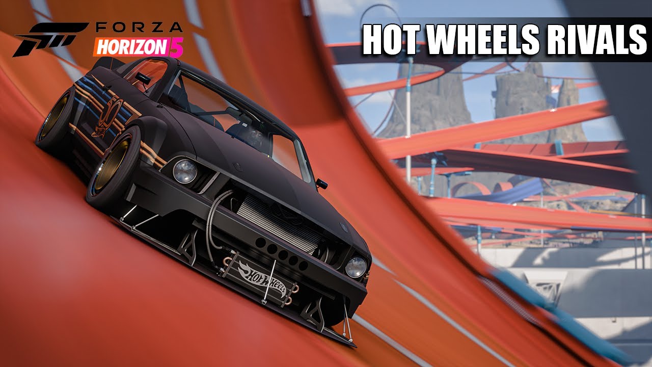 Chasing Forza Legend In Hot Wheels Rivals | Forza Horizon 5 (FH5) - YouTube