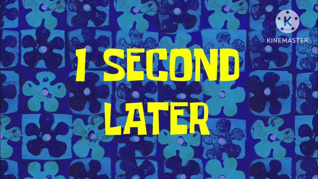 1 Second Later (Time Card) - YouTube