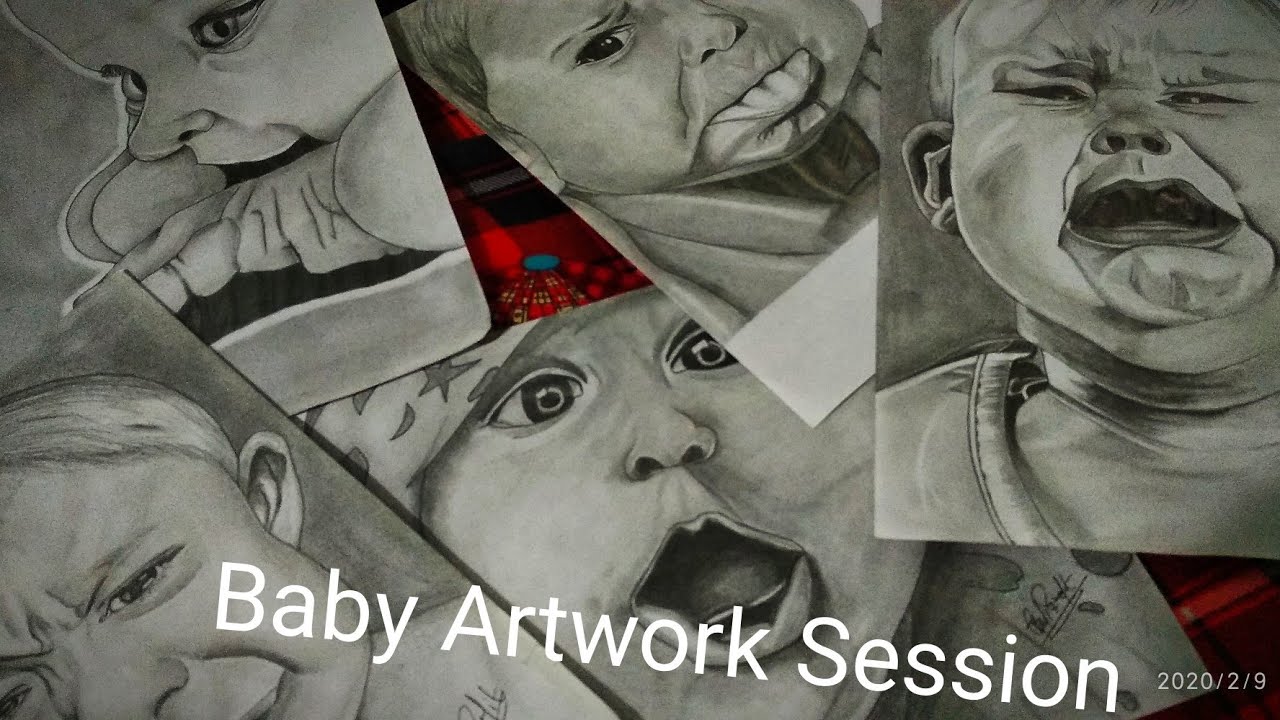 My Baby Sessions Art || Compilation || Baliram Pandit Arts - YouTube