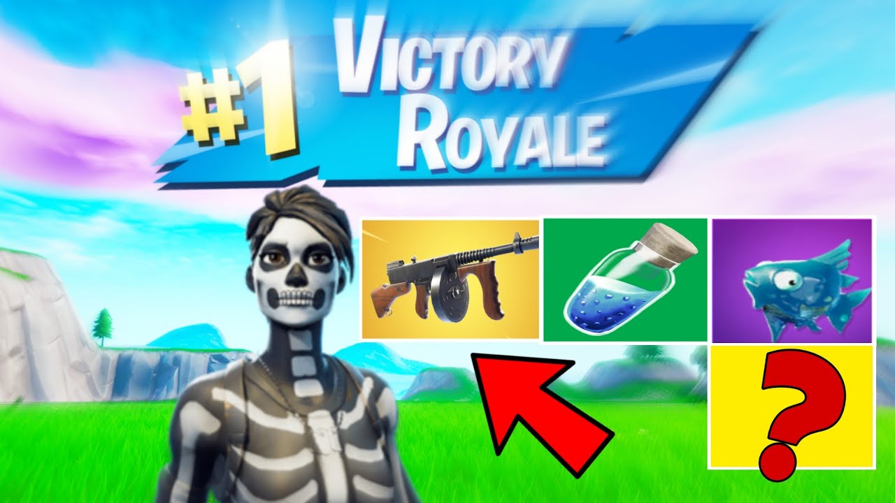One weapon challenge...(how did this happen) - YouTube