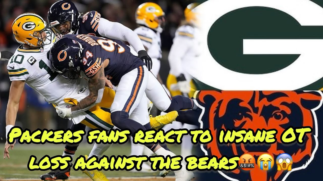 Packers Fans INSANE MELTDOWN REACTIONS As They SUFFER OT Loss At The ...