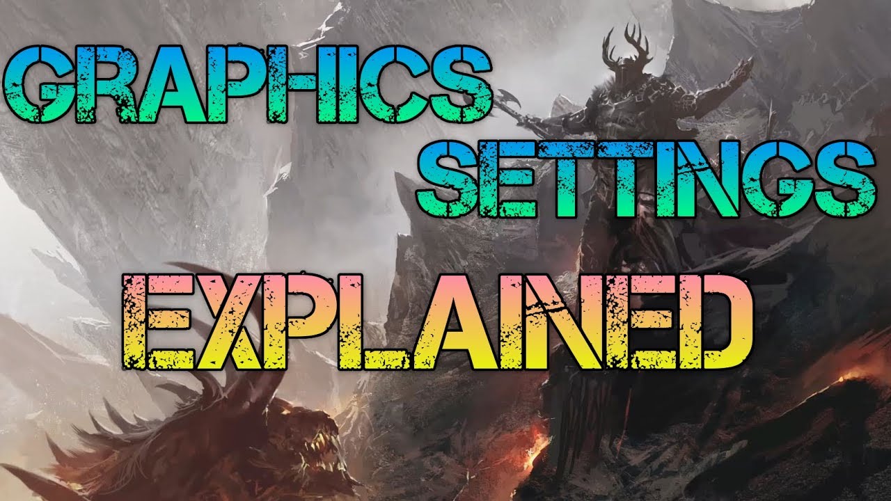 Guildwars 2 - Full Graphics Settings Rundown (2019) - YouTube