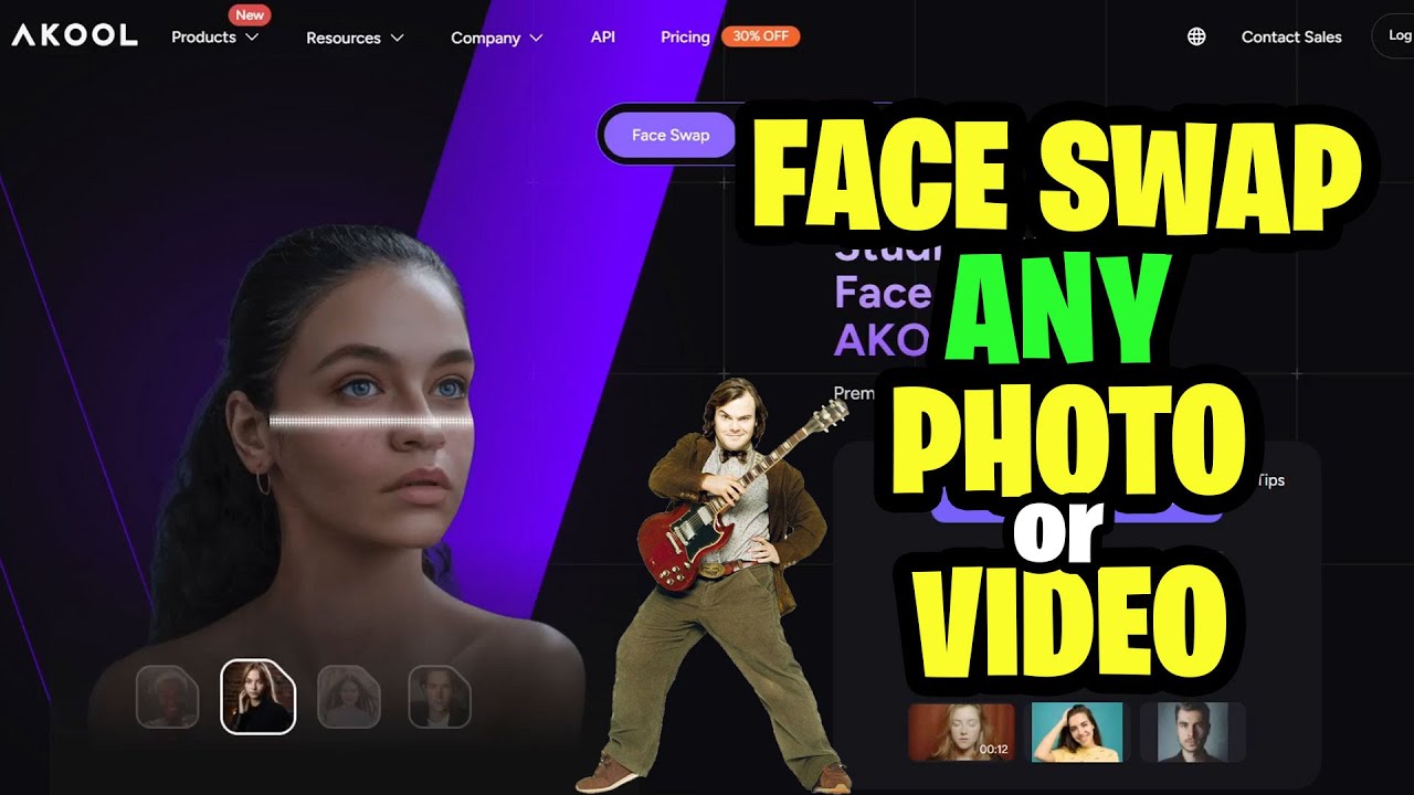 How to Face Swap Photos or Videos with AKOOL AI - YouTube