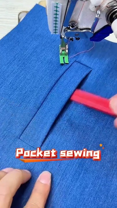 Pocket sewing tips #sewingtips #shorts #viralshorts - YouTube