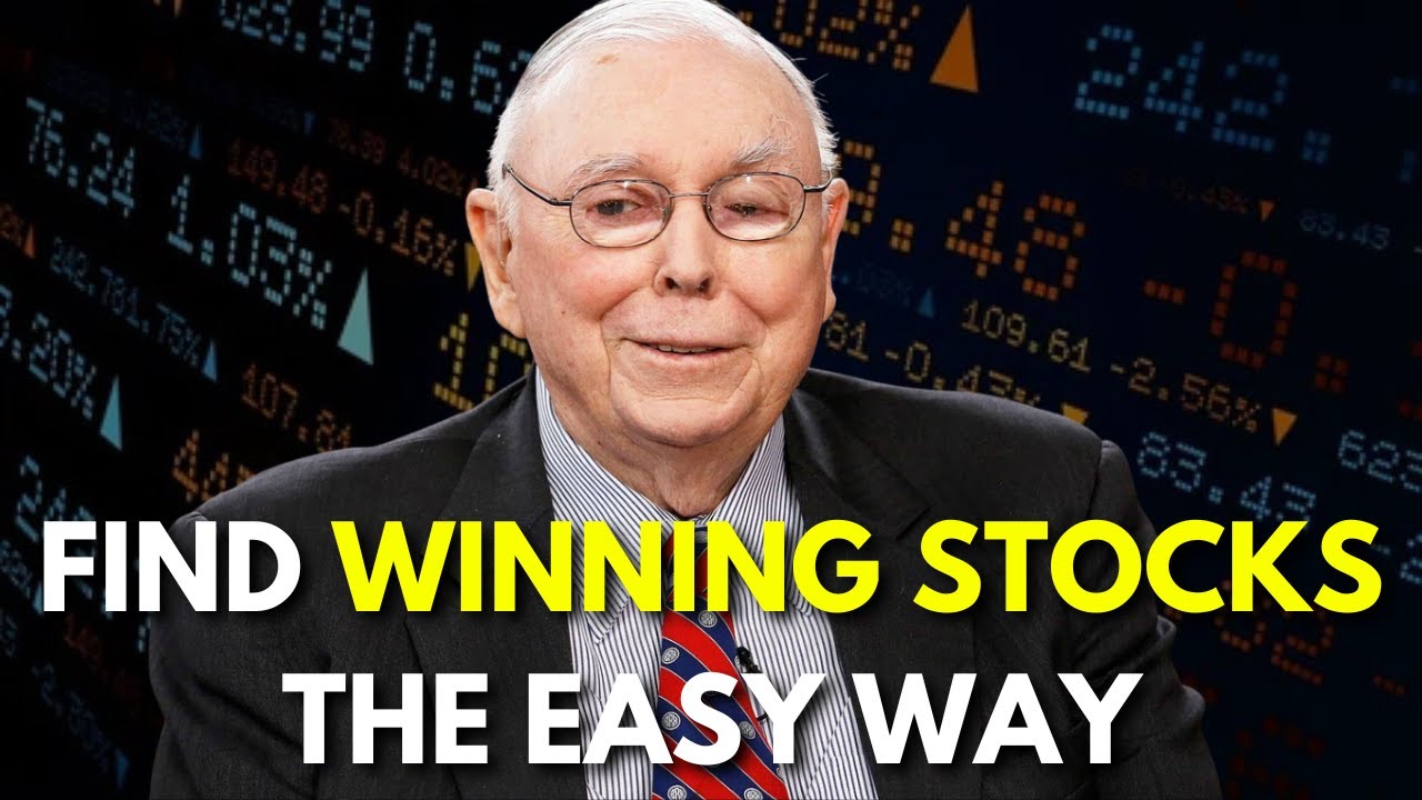Charlie Munger Explains How to Spot Great Stocks with a Simple Approach ...
