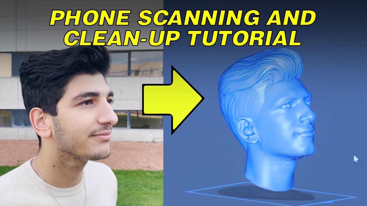 FACE SCANNING WITH YOUR PHONE STEP-BY-STEP WORKFLOW - YouTube