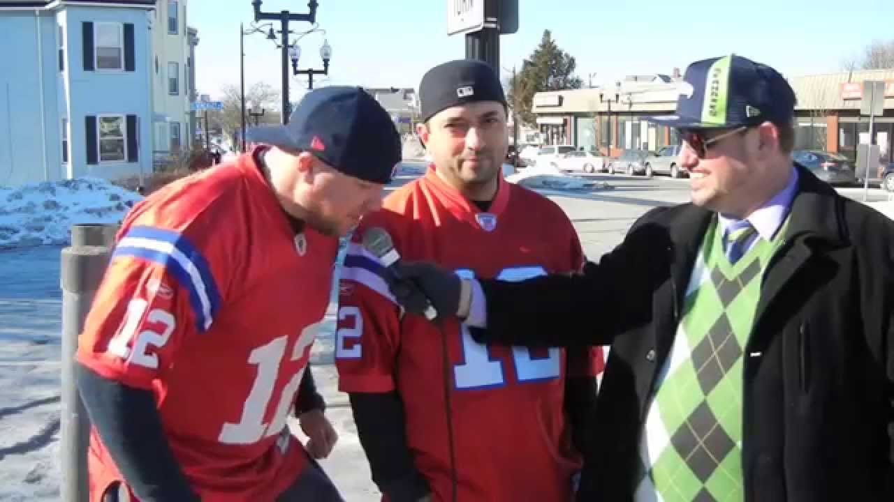 Two Wild 'n Crazy Seahawks Fans - YouTube