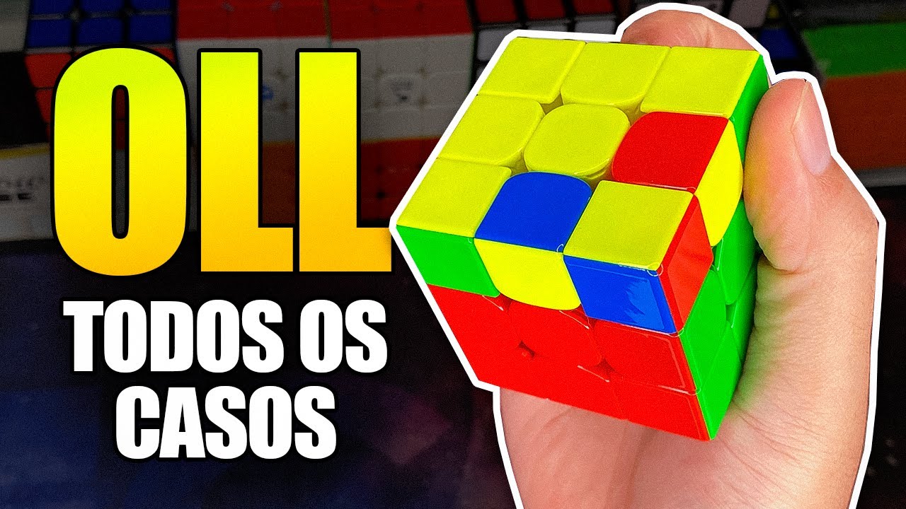 APRENDA TODOS OS CASOS DE OLL NO CUBO MÁGICO (Atualizado 2024) - MÉTODO ...