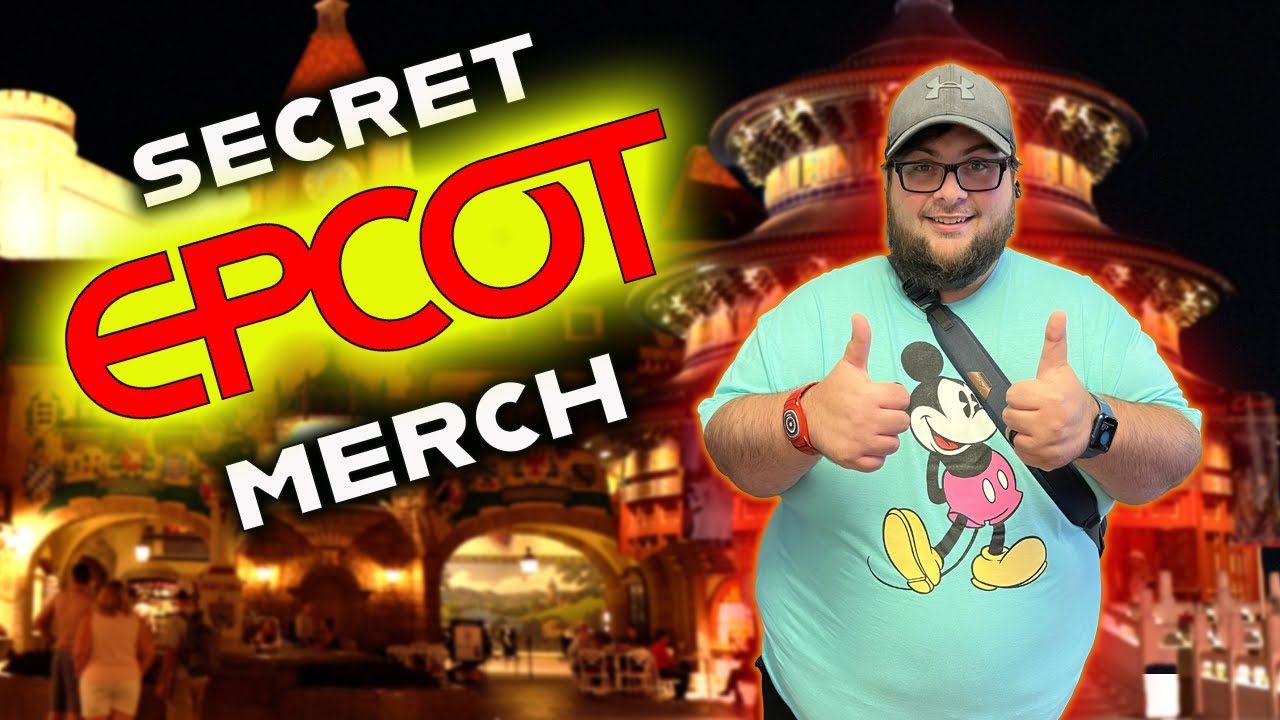 WHATS NEW AT DISNEYS EPCOT| SECRET DISNEY MERCH - YouTube
