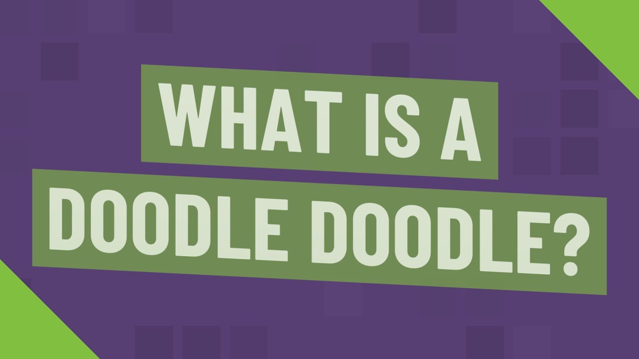 What is a doodle doodle? - YouTube