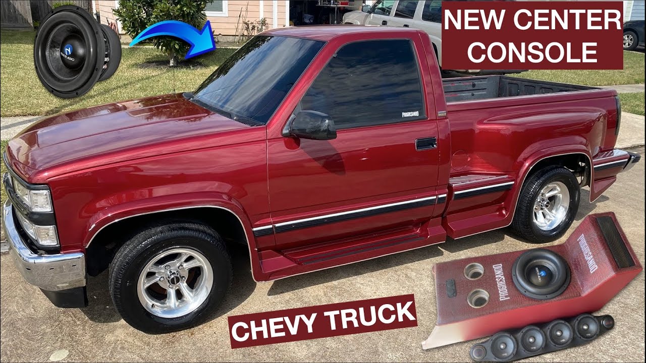 New Center Console for My Chevy Truck! Finally Revealed - YouTube