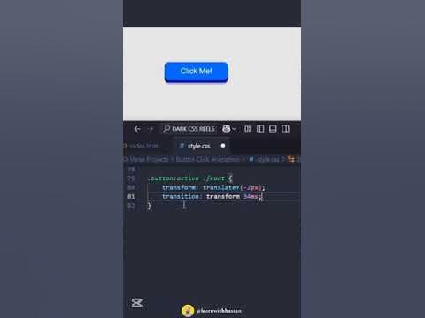 How to create a link button in html | How To Create Button Using HTML |CSS | CodeMinds - YouTube