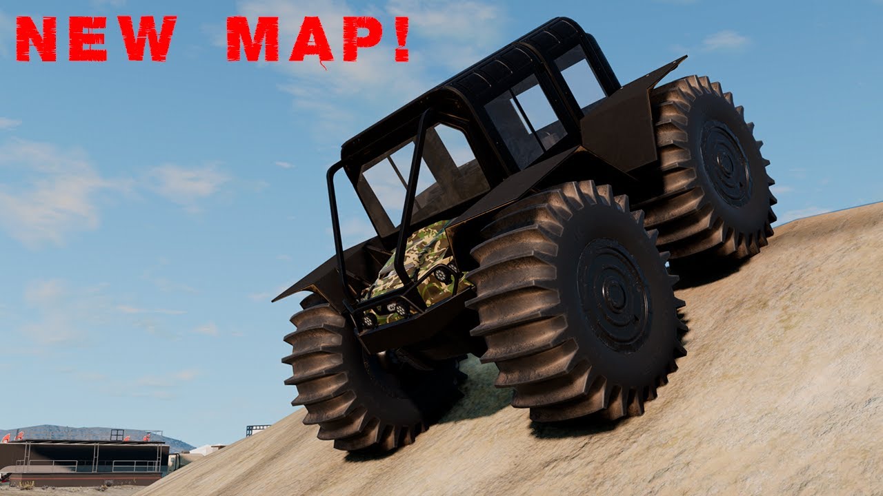 NEW MAP Johnson Valley + NEW CARS | BeamNG.drive online - YouTube