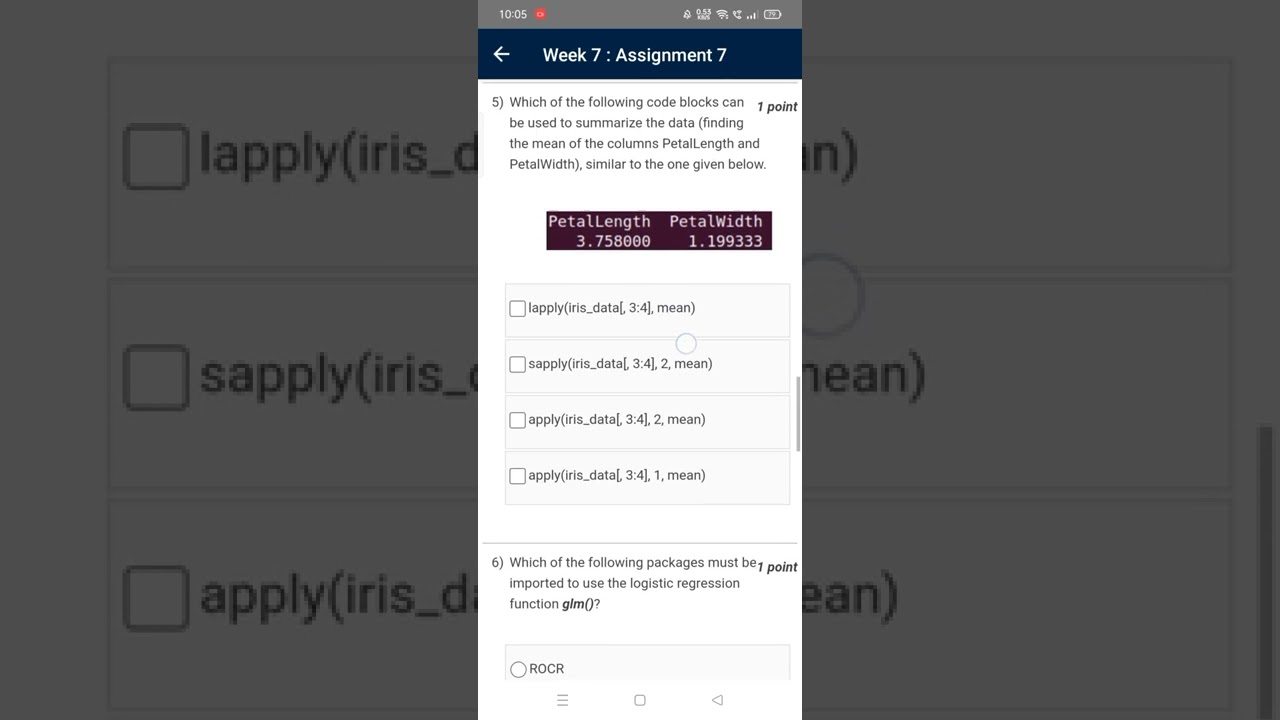 data science for Engineers nptel assignment week 7 - YouTube