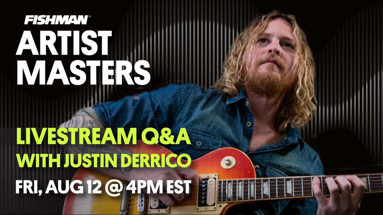 Justin Derrico Guitarist for Pink | Live Q&A Event | Win Pickups! - YouTube