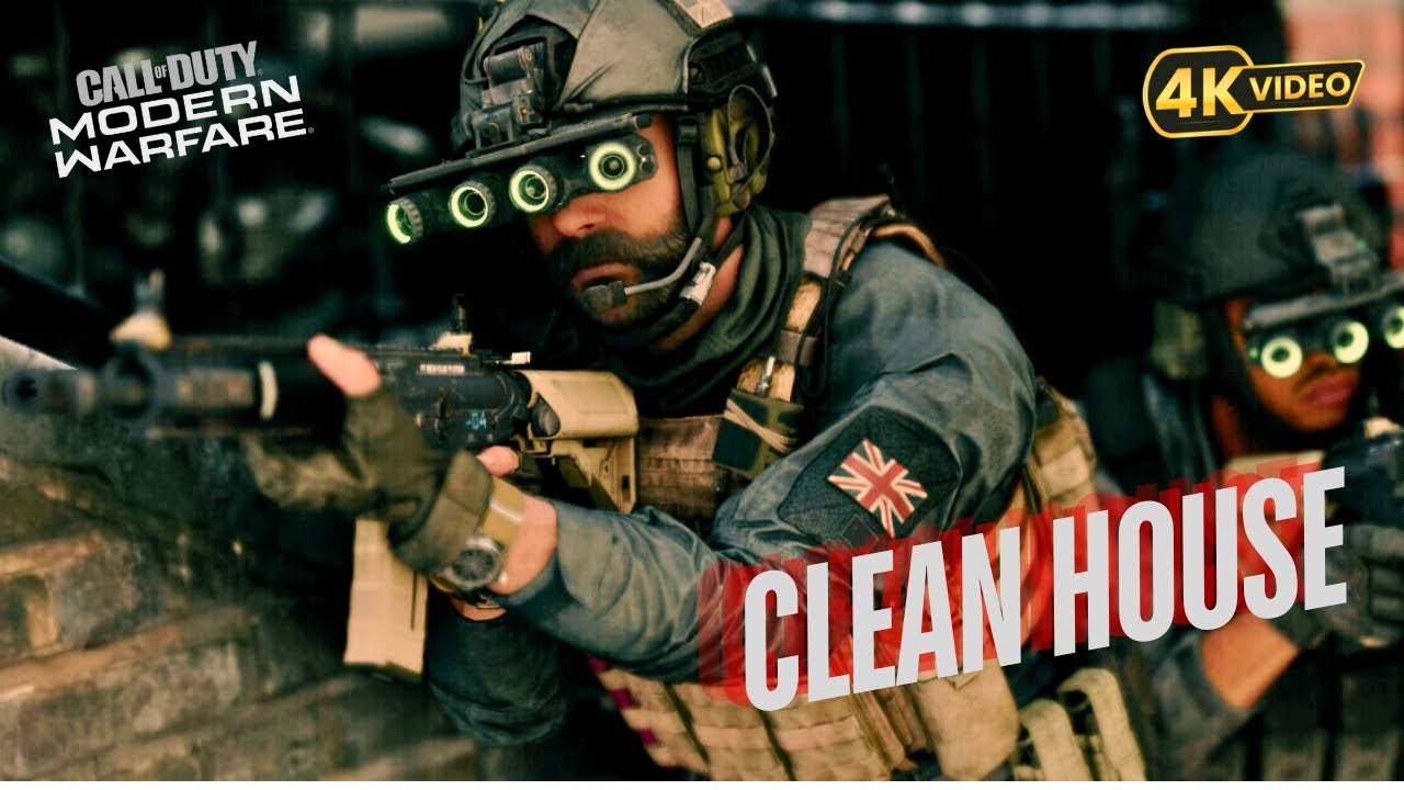 Tactical Showdown: Clean House Mission in Call of Duty Modern Warfare ...