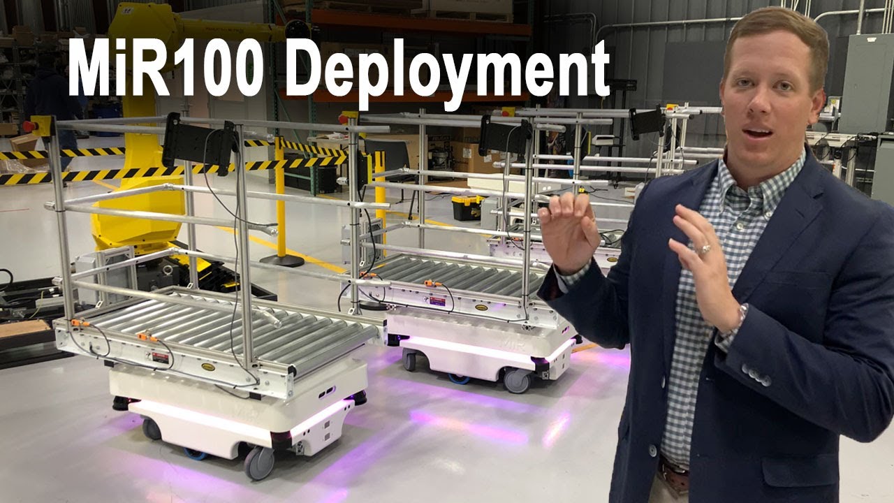 MiR100 Case Study - YouTube