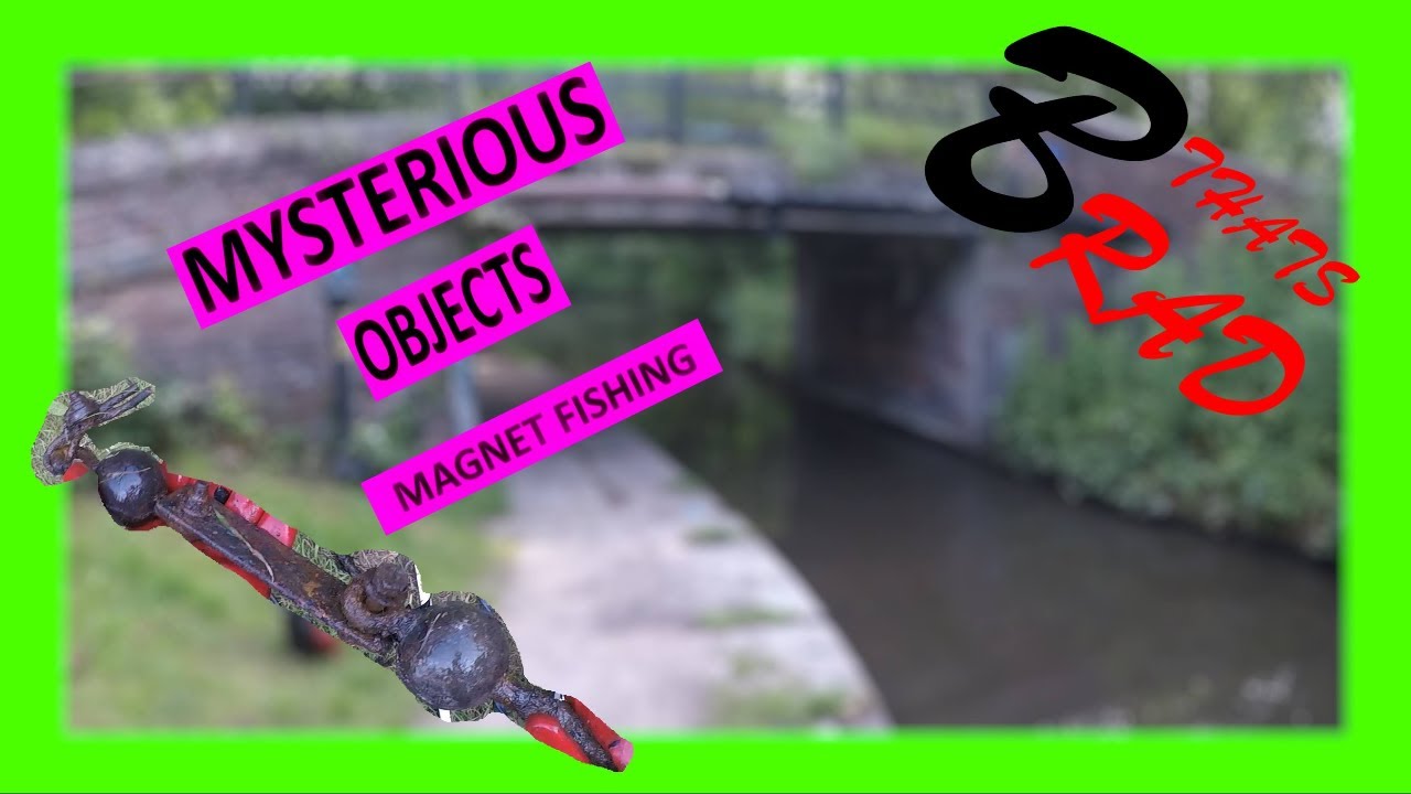 Mysterious Objects Found Magnet Fishing - YouTube
