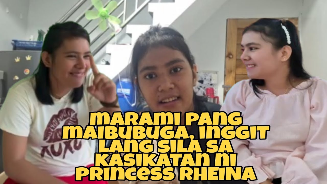 RHEINA MARAMI PANG MAIBUBUGA AT MANIGAS ANG MGA TAONG NAGSABING LAOS NA ...