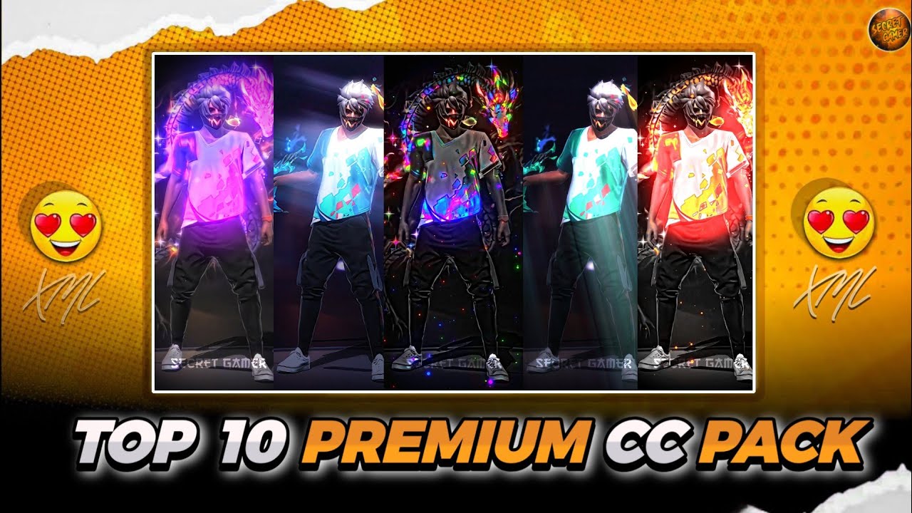 Top 10 Hd Premium CC FF Alightmotion Preset | Free Fire HD Quality CC Pack | FF Glow Effect Xml ...