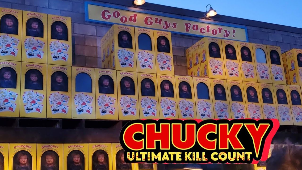 Chucky Ultimate Kill Count Halloween Horror Nights 2023 Universal ...
