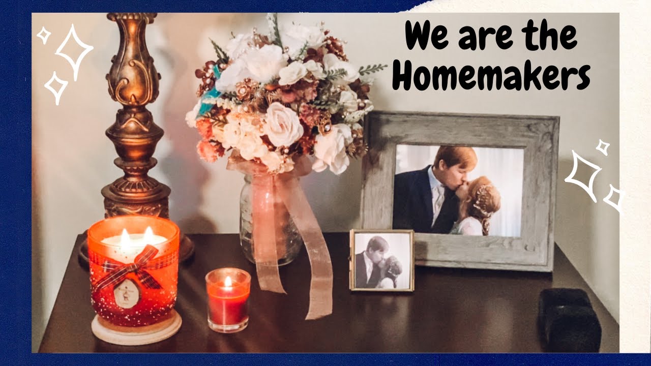 ENCOURAGEMENT FOR A WORKING HOMEMAKER /evening clean with me / relaxing ...