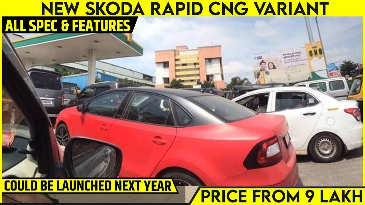 New Skoda Rapid CNG Spotted Testing In India | Launch Soon In India ...
