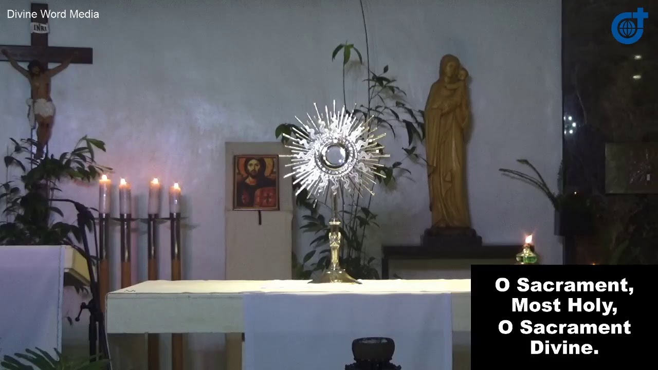 Live 7:15 PM - Evening Prayer with Eucharistic Adoration - May 12 2020 ...
