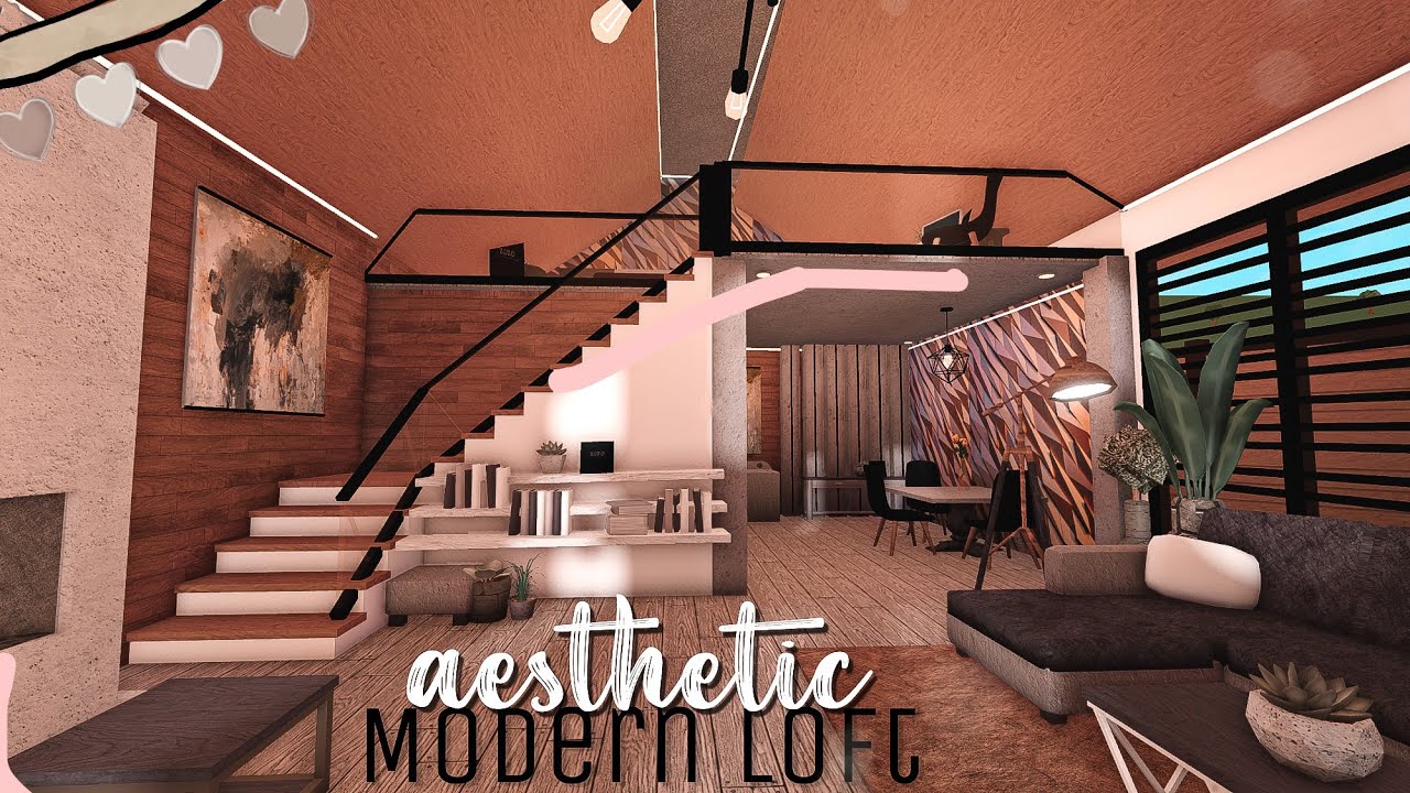 Roblox Bloxburg Aesthetic Modern Loft Doovi Gambaran