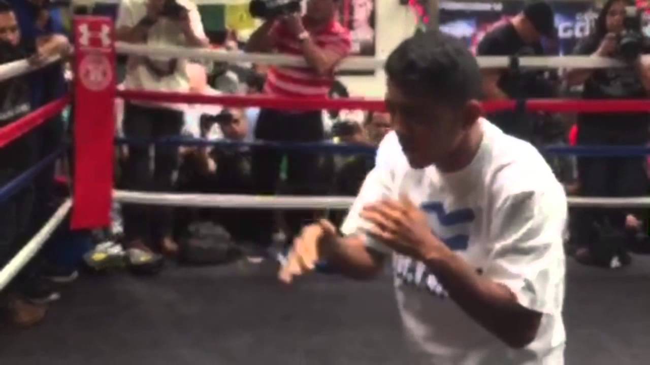 Roman Gonzalez "chocolatito" shadow boxing - YouTube