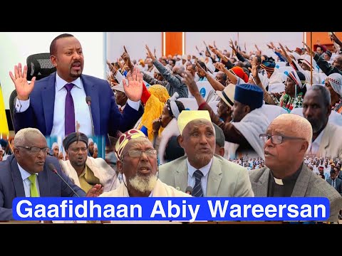 Gaafiin Ummanni Gaafatu Nagaha Dhabne Kan jedhuudha. Deebiin Dr Abiy Ahmed Maali?