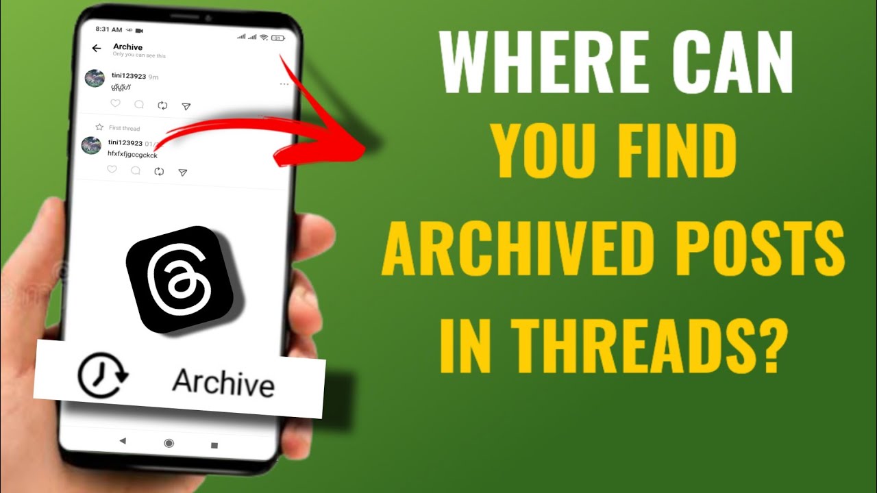 Where Can You Find Archived Posts in Threads? | English - YouTube