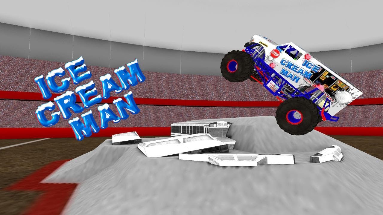 Rigs of Rods Monster Jam Ice Cream Man Freestyle Vancouver 2012 - YouTube